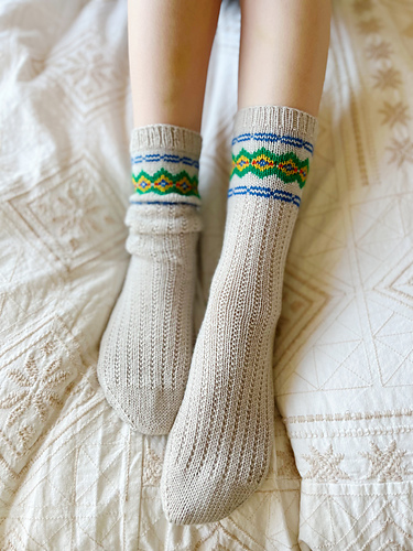 Ravelry: The Darrowby Sock Set pattern by Summer Lee
