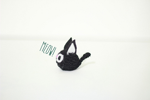 Ravelry: Amigurumi Jiji from Kiki´s Delivery Service pattern by ...