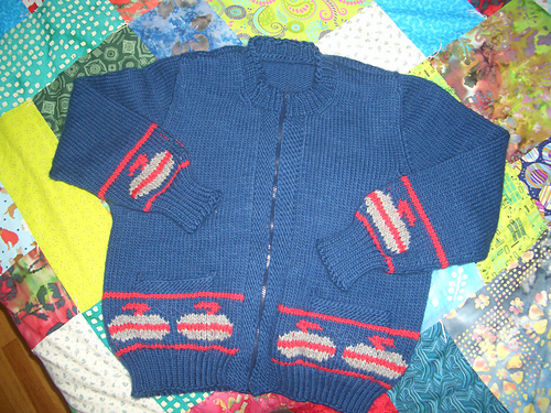 Ravelry: Curling Sweater pattern by Patons