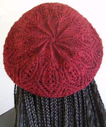 Ravelry: Princess Lace Beret pattern by Vera Sanon