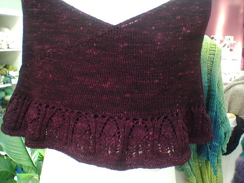 Ravelry: Princess Ruffles Shawl pattern by Vera Sanon