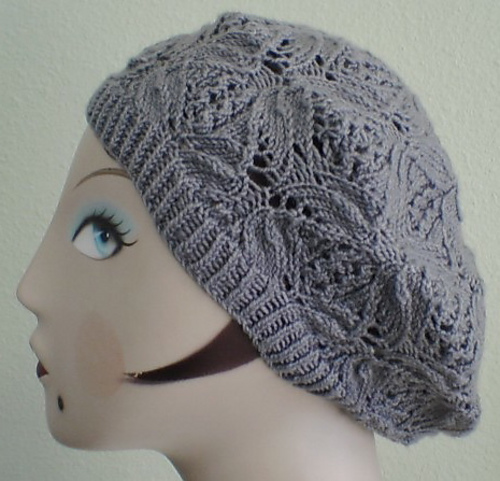 Ravelry: Very Pretty Lace Beret pattern by Vera Sanon