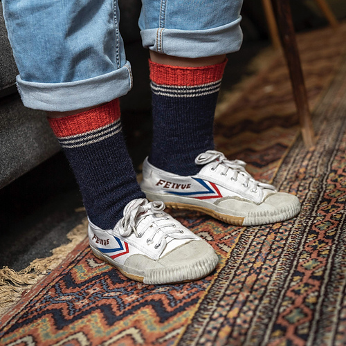Ravelry: Modest Sailor Socks pattern by Štěpánka Drchalová