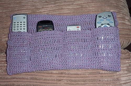 Ravelry: Remote Control Caddy pattern by Tink Jones