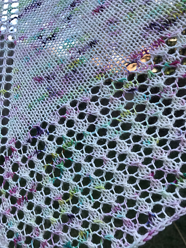 Ravelry: Ice Cream Sprinkles Shawl pattern by Tink Jones