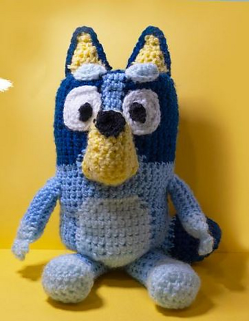 Ravelry: Bluey stuffed animal pattern by Phil Ferguson