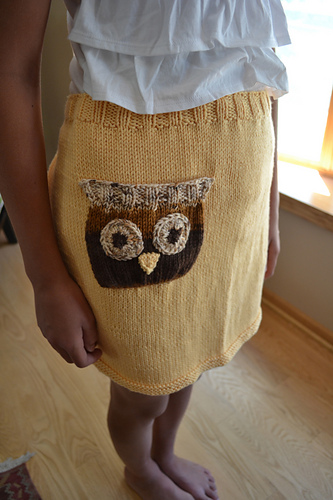 Ravelry: #44 Owl Apron pattern by Susan B. Anderson