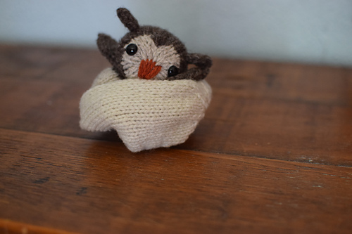 Ravelry: Egg to Owl Reversible Toy pattern by Susan B. Anderson