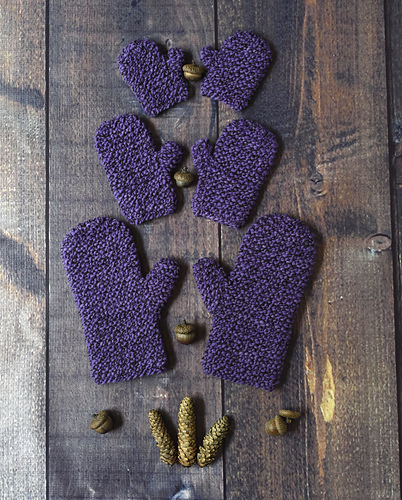 Ravelry: Counting Ridges Mittens pattern by Susan B. Anderson