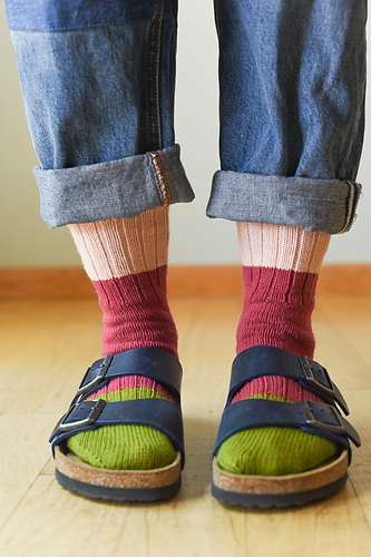 Ravelry: ColorRib Socks pattern by Susan B. Anderson