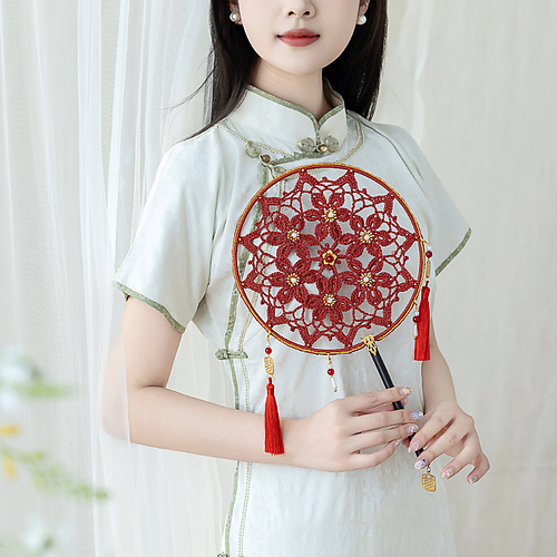 Ravelry: Lucky Chinese Fan pattern by Susan's family