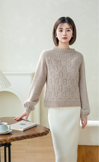 Ravelry: Wheat Ceramic Pullover pattern by Susan's family