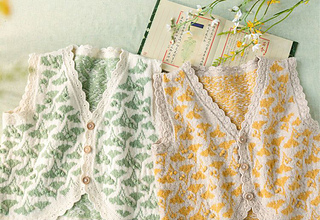 Ravelry: Ginkgo Vest pattern by Susan's family