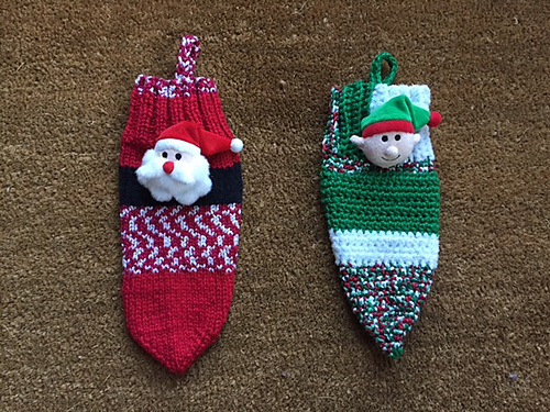 Ravelry: DMC Top This Santa Stocking pattern by Susan Leibowitz