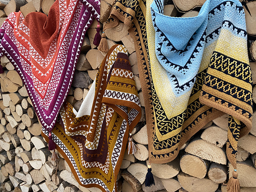 Ravelry: Kiki Shawl pattern by Susanne Anacker