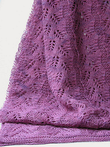 Ravelry: Leaf Lace Scarf pattern by Janet D. Russell