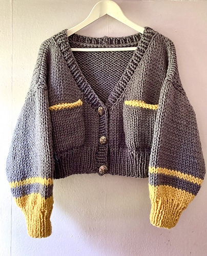 Ravelry: Big Knit Twinset pattern by Suzy Rai