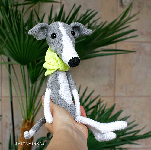 Ravelry: Greyhound dog pattern by Sveta Minakova