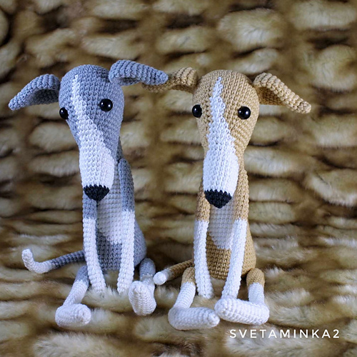 Ravelry: Greyhound dog pattern by Sveta Minakova