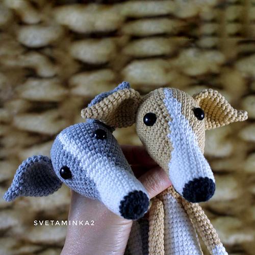 Ravelry: Greyhound dog pattern by Sveta Minakova