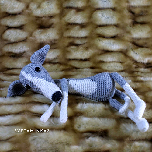 Ravelry: Greyhound dog pattern by Sveta Minakova