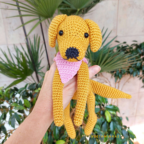 Ravelry: Golden Retriever amigurumi pattern by Sveta Minakova
