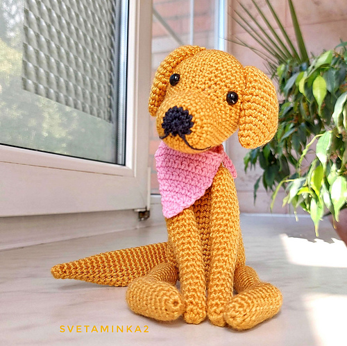 Ravelry: Golden Retriever amigurumi pattern by Sveta Minakova