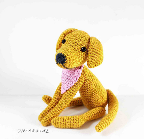Ravelry: Golden Retriever amigurumi pattern by Sveta Minakova