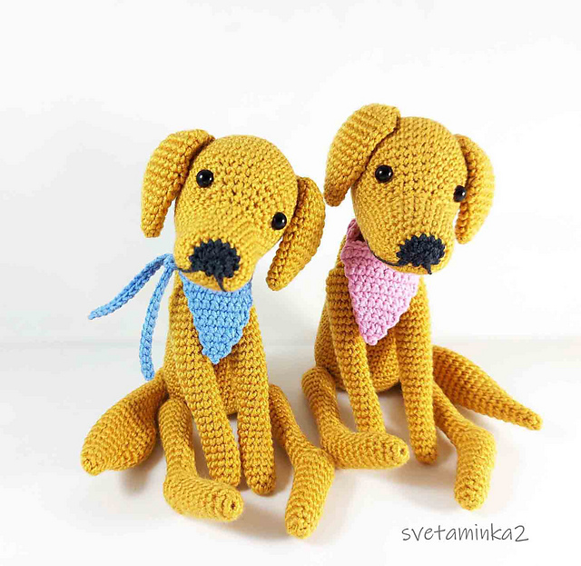 Ravelry: Golden Retriever amigurumi pattern by Sveta Minakova