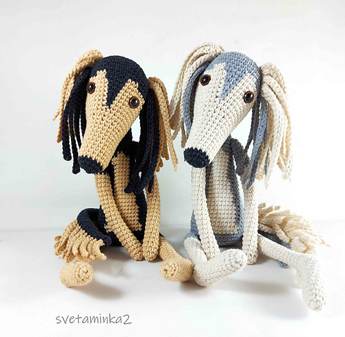 Ravelry: Saluki Romeo & Juliet pattern by Sveta Minakova