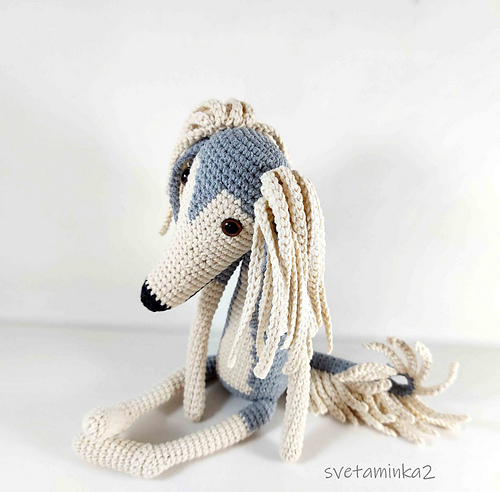 Ravelry: Saluki Romeo & Juliet pattern by Sveta Minakova