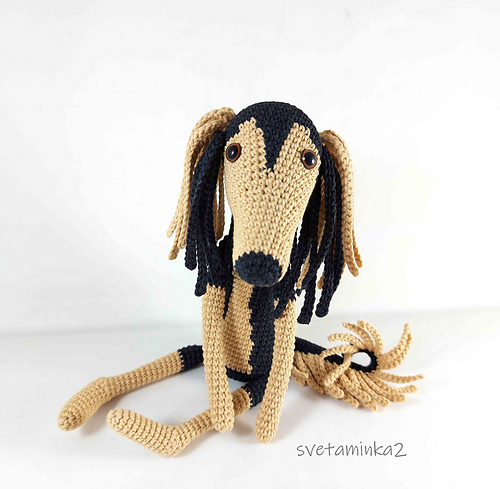 Ravelry: Saluki Romeo & Juliet pattern by Sveta Minakova