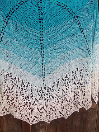 Ravelry: Echoing Green Shawl pattern by Jaya