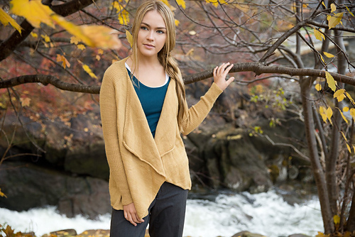 Ravelry: Waterfall Cardigan pattern by Laura Chau