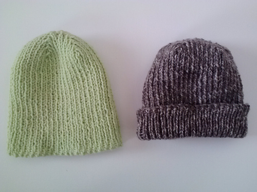 Ravelry: Easy 1 x 1 Rib Cap pattern by Pamela A