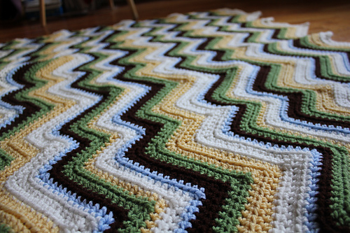Ravelry: Zig-Zag 'Ghan pattern by Joyce Nordstrom