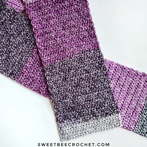 Ravelry: Beginner HDC Scarf pattern by Sweet Bee Crochet