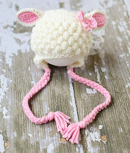 Ravelry: Lamb Hat pattern by Sweet Love Boutique