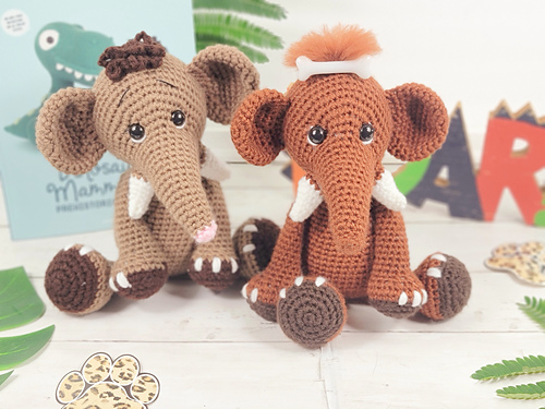 Ravelry: mini mammoth pattern by Carolyne Brodie