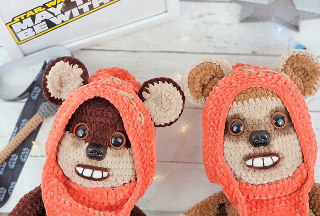 Ravelry: ewok pattern by Carolyne Brodie