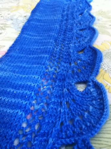 Ravelry: Aile d'Ange - Angel Wing Scarf pattern by Gabriella Henry