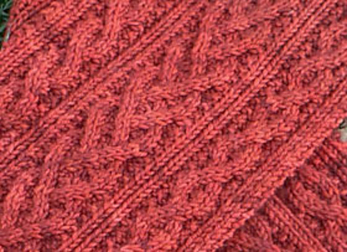 Ravelry: Nexus Scarf pattern by Elizabeth Sullivan