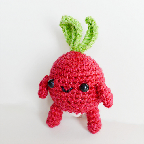 Ravelry: Amigurumi Radish pattern by Sweet Smiles Designs