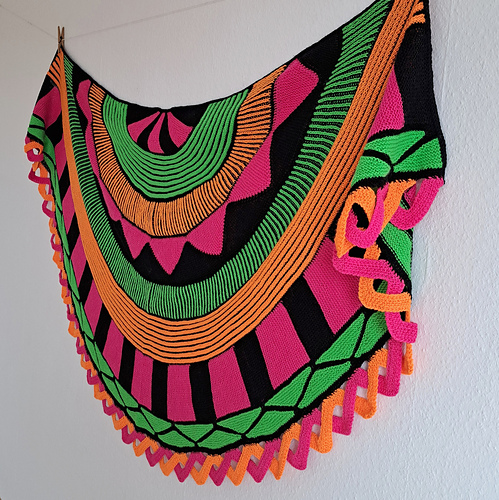 Ravelry: Neon Shawl pattern by Sybil R