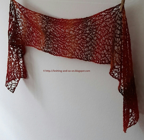 Ravelry: Random Lace Scarf pattern by Sybil R