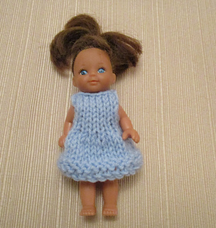 Ravelry: Skye 4 inch Dolls Dress pattern by taffylass knits