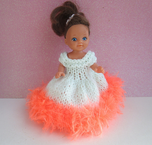 Ravelry: Rio 4 inch dolls dress pattern by taffylass knits