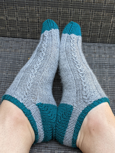Ravelry: Mock Cable Foot Sweater pattern by Amanda Pascoe