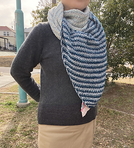 Ravelry: Landscape shawl pattern by Takako Takiguchi