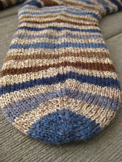 Ravelry: takdpm's Basic Toe-Up Socks With a Heel Flap